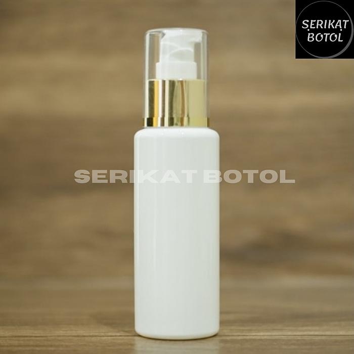 Jual BOTOL PUMP TREATMENT 100ML PUTIH TREATMENT PUMP GOLD RF 100 ML GOLD - Kab. Bogor - SERIKAT ...