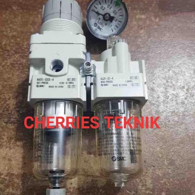 Jual Air Filter Regulator Lubricator SMC AC 20A-02G - Jakarta Barat ...