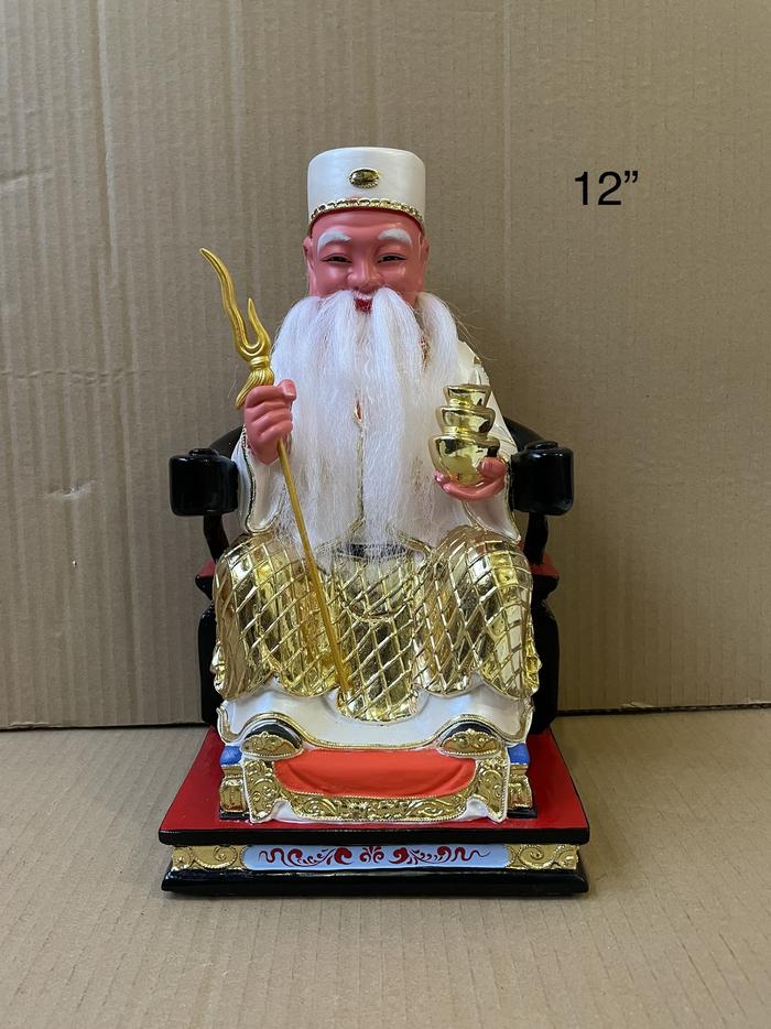 Jual Patung dewa datuk datuk kong pegang keris 12 inch kayu - Jakarta ...