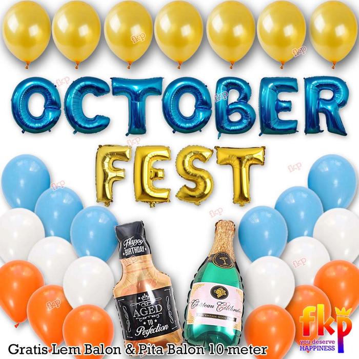 Jual Paket Dekorasi October Fest / Dekor Balon Festival Oktober ...