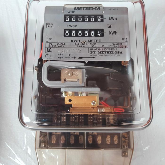 Jual kwh meter 3 phase metbelosa 20/60 a double tarif - Kota Bekasi - tunas mandiri elektrik ...