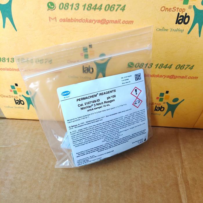 Jual NitriVer 3 Nitrite Reagent Powder PIllows, 10 mL, pk/100 HACH ...