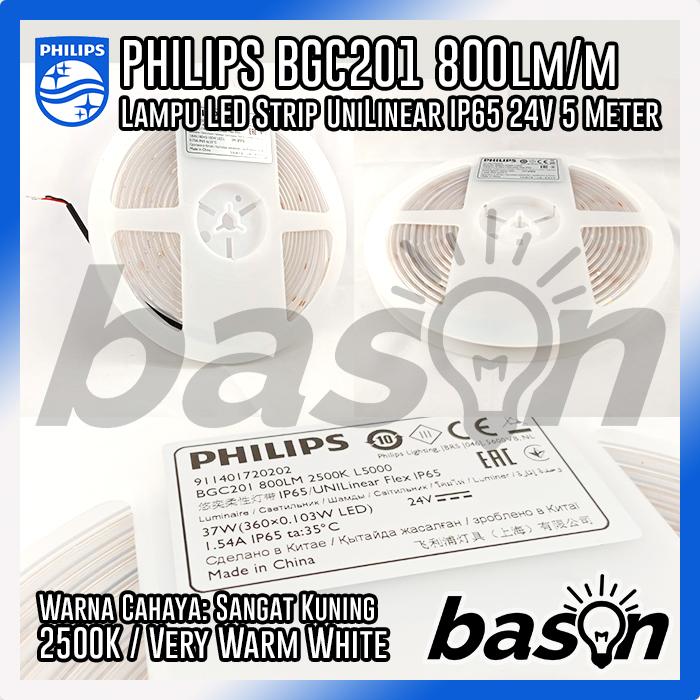 Promo PHILIPS LED Strip BGC201 IP65 800lm/m 5Meter 24Volt - UNILinear ...
