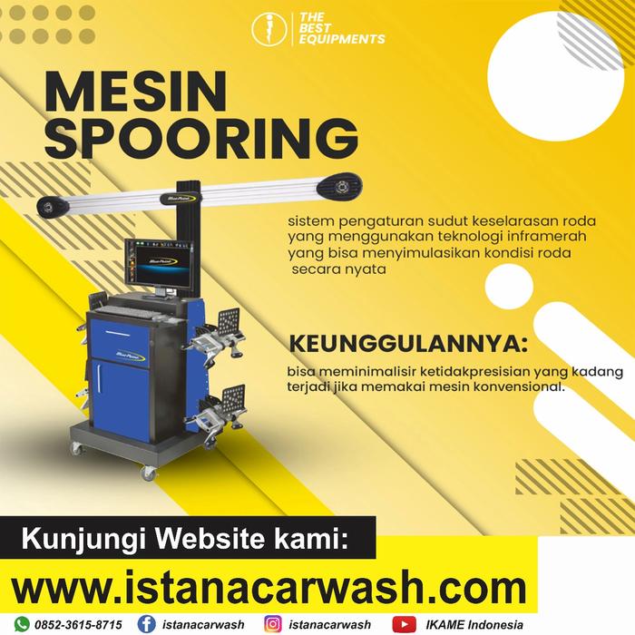 Jual READY STOK ALAT SPOORING RODA MOBIL DI ISTANA CARWASH JAWA TIMUR ...