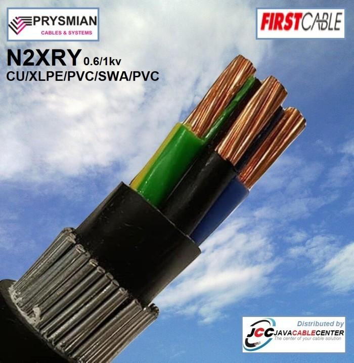 Jual KABEL N2XRY 2X2,5mm CU/XLPE/PVC/SWA/PVC 0,6/1KV (Prysmian ...