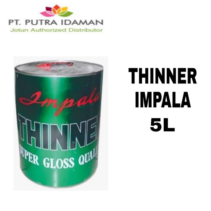 Jual THINNER IMPALA 5 L / TINER THINER IMPALA 5 L / PENGENCER CAT ...
