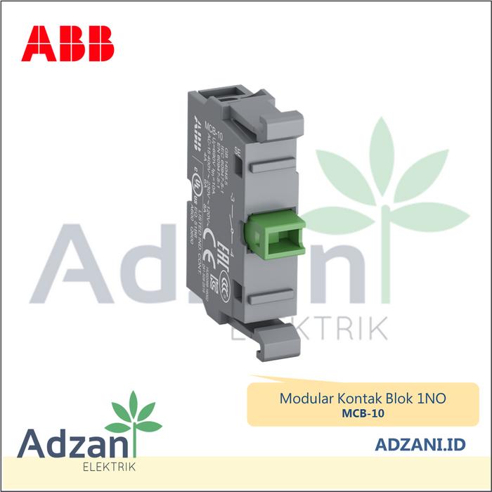 Jual ABB Kontak Blok MCB-10 Modular 1NO 1SFA611610R1001 - Jakarta Pusat - Adzani.id | Tokopedia