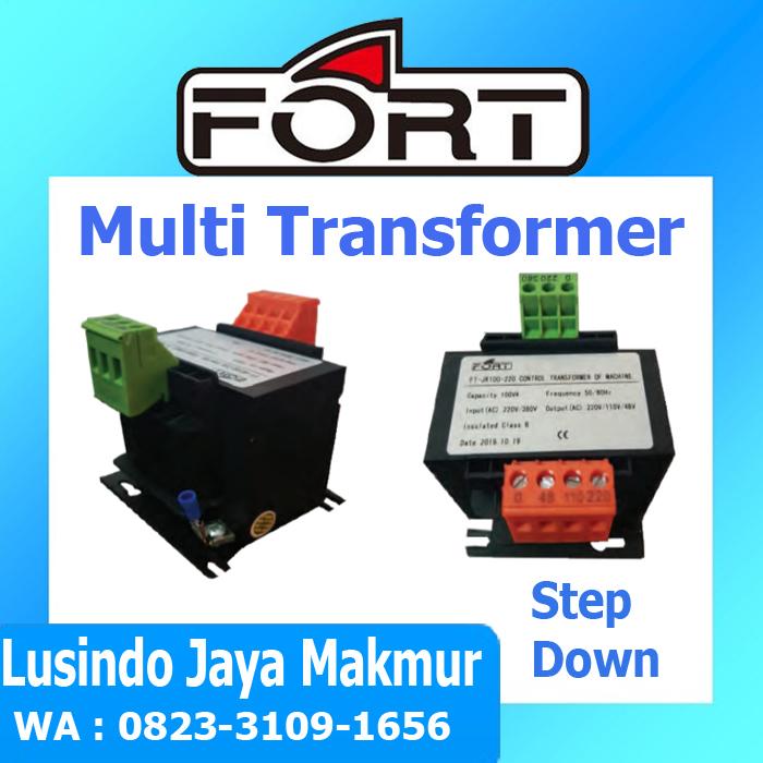 Jual MULTI TRANSFORMER 500VA STEP DOWN TRAVO TRAFO 500 VA 380/220V FORT ...