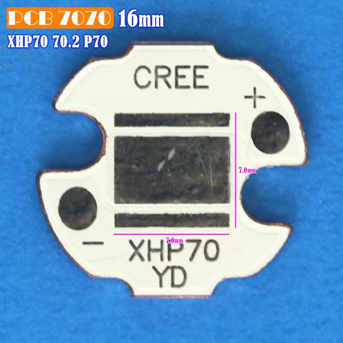 Jual PCB 16mm 7070 Tembaga LED P70 XHP70 XHP70.2 Copper Plate Tebal 1 ...