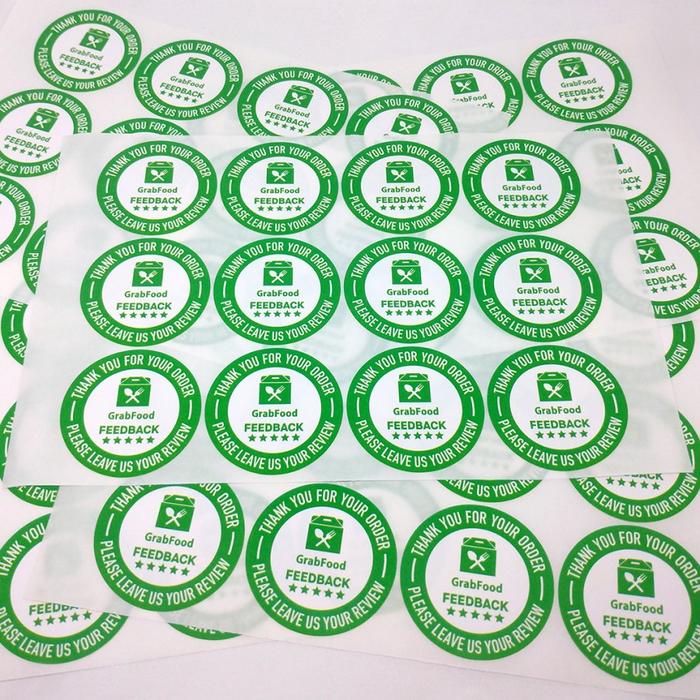 Jual Stiker Label Thank You Review Feedback Segel Tokopedia - Stiker ...