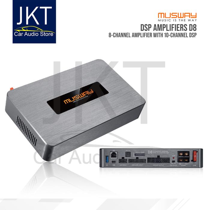 Jual Power Amplifier 8-Channel 10-Channel DSP Processor Audio MUSWAY D 8 - Kota Semarang ...