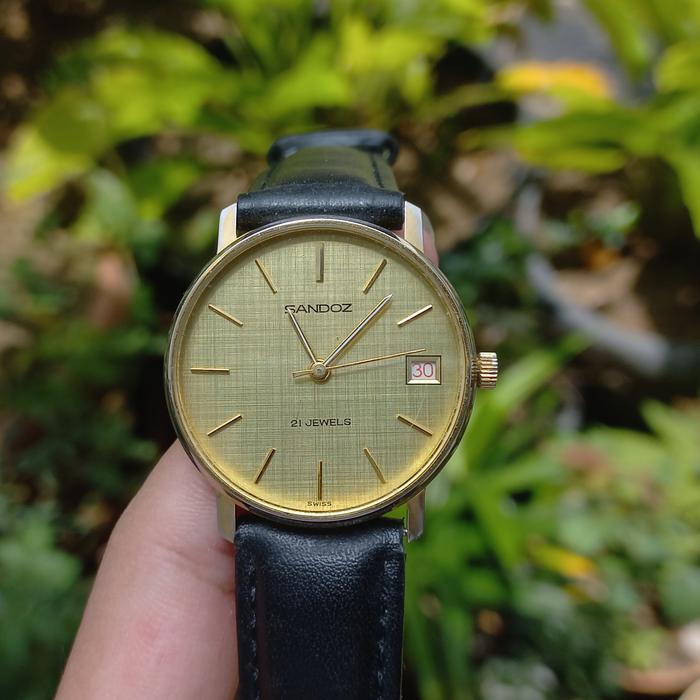 Jual sandoz Gold Plated Swiss Watch - Kab. Sleman - NILO | Tokopedia