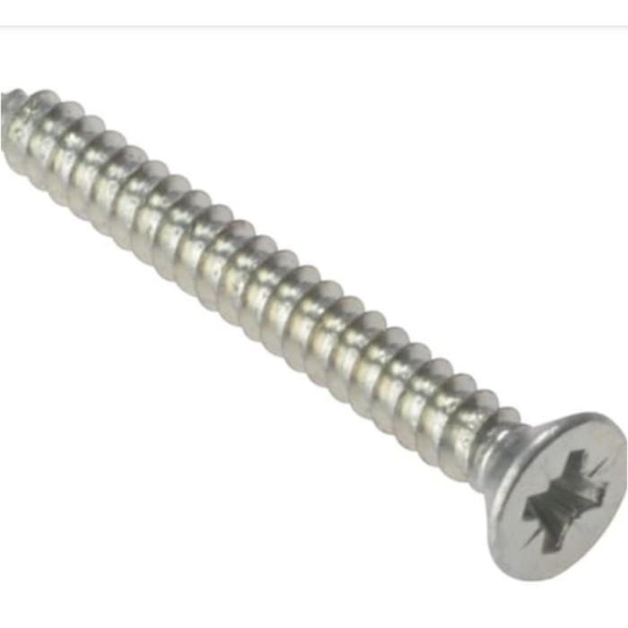 Jual FH SS 4 X 1/2" TAPPING SCREW SEKRUP FLAT HEAD SKRUP 4X1/2" STAINLESS - Jakarta Barat ...