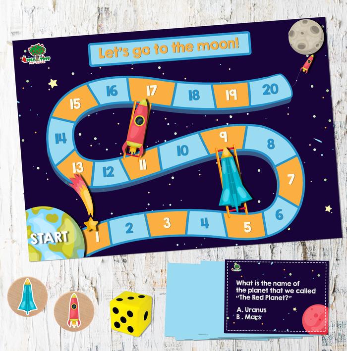 Jual Solar System - Let's Go To The Moon Board Game - Jakarta Utara ...