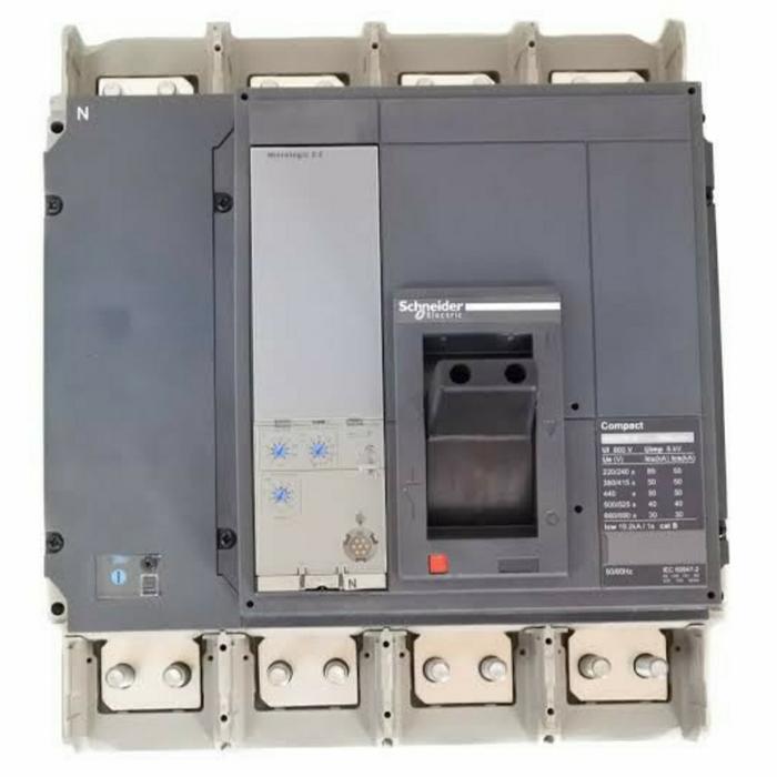 Jual Mccb NS1600N 4P 1600A Manual schneider Original Mccb 1600A 4P 50KA ...