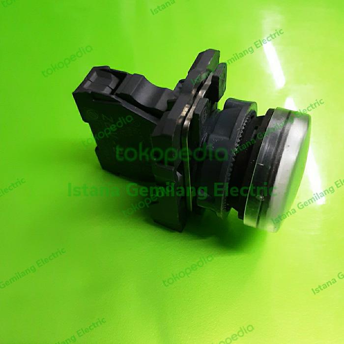 Jual Schneider Electric XB5 Pilot Lamp LED 24VAC/DC Putih XB5AVB1 ...