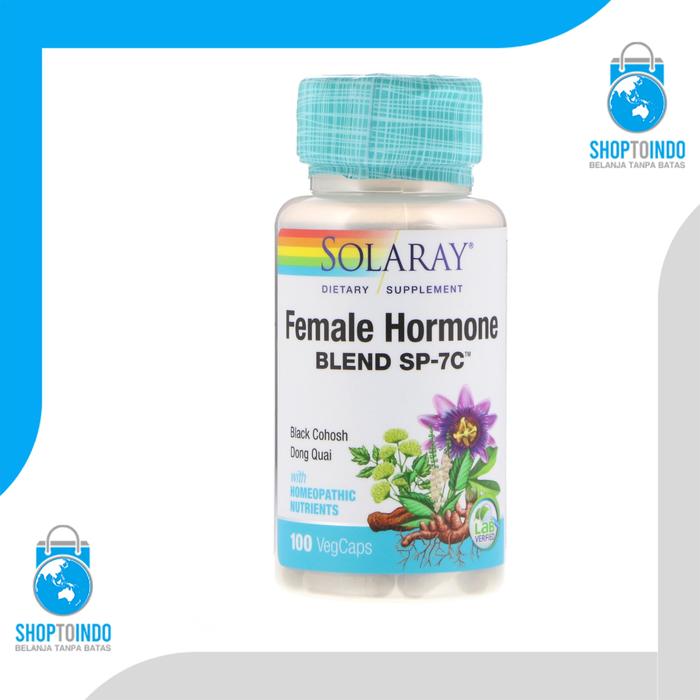 Jual Solaray, Female Hormone Blend SP-7C, 100 Caps - Jakarta Barat ...