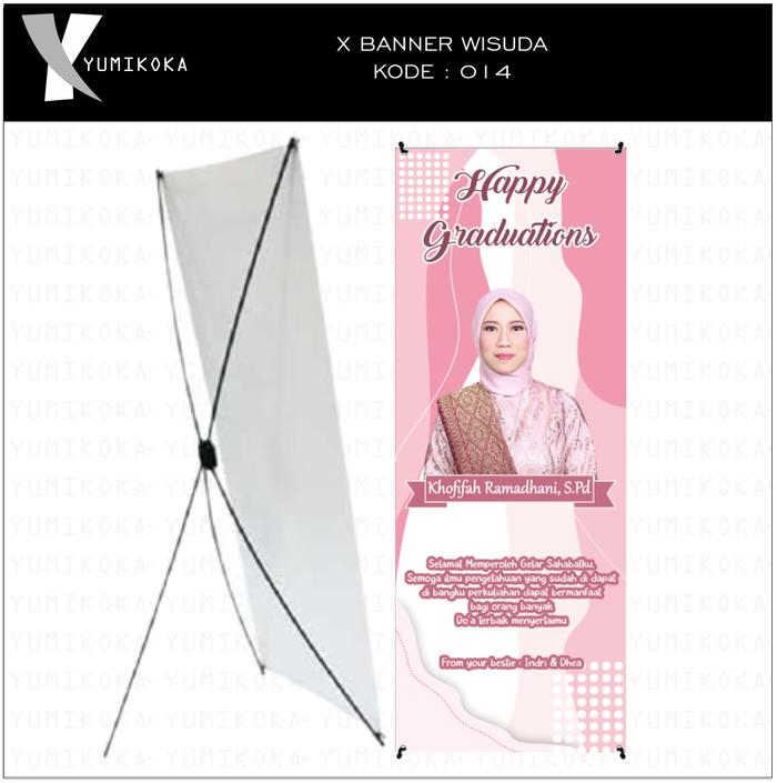 Jual STAND RANGKA TIANG XBANNER XBENER XBANER SPANDUK WISUDA SIDANG ...