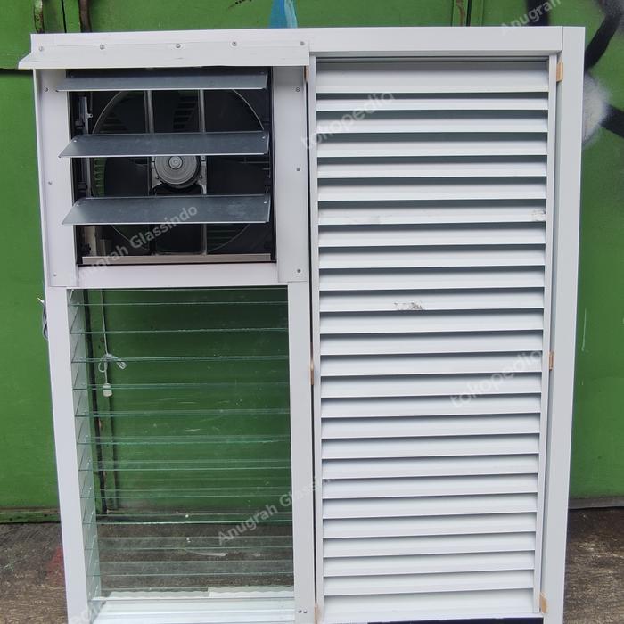 Jual Paket jalusi /kisi kisi aluminium kisi kisi kaca dan heksos ...