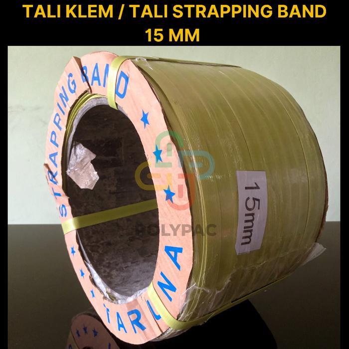 Jual Tali Klem / Tali Strapping Band / Tali Packing [15 mm] - Kuning ...