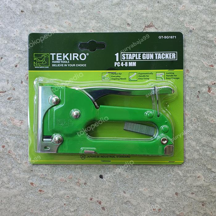 Jual Staple gun Tekiro Std / necis tembak tekiro 4-8mm - Kota Palembang ...
