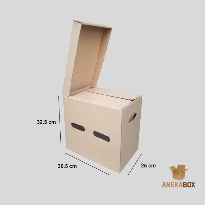 Jual kardus box file arsip dokumen ukuran 36.5x25x32.5 - Jakarta ...