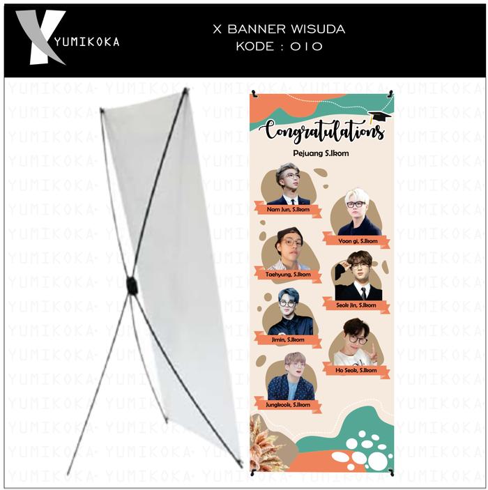 Jual STAND TIANG XBANNER BENER BANER SPANDUK WISUDA SIDANG KELULUSAN ...