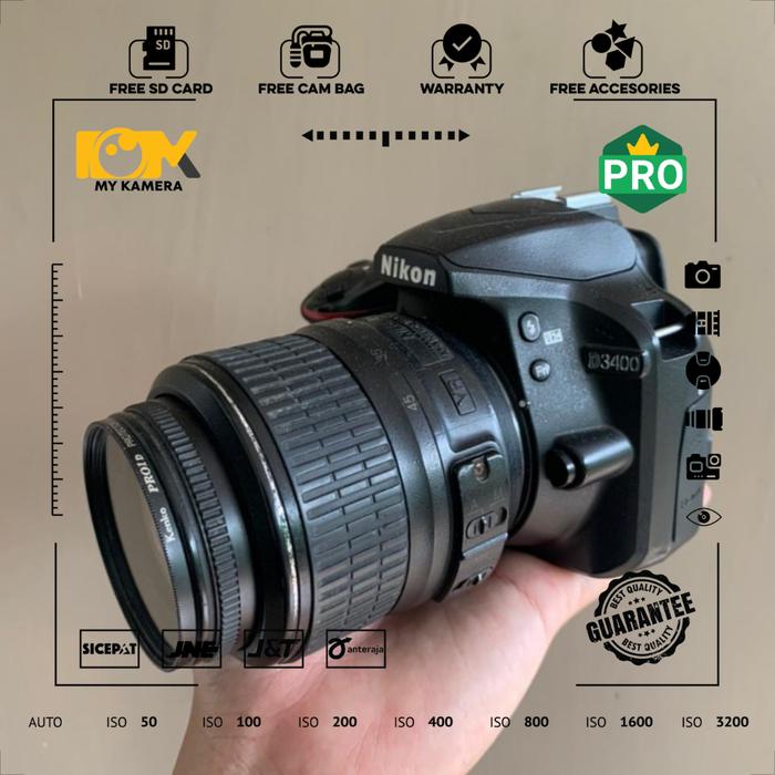 Jual NIKON D3400 KIT SECOND MULUS - Kota Surabaya - MyKamera Surabaya ...