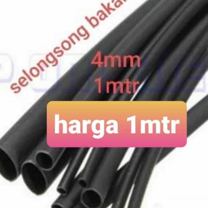Jual 4mm tubing heat shrinkable shirnk selongsong bakar cable sring ...