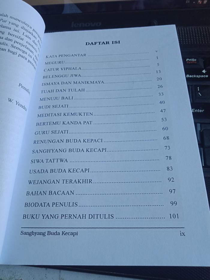 Jual Buku Sang Hyang Buda Kecapi Hindu Di Seller Noelle - Cengkareng ...