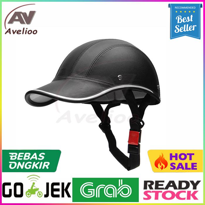 Jual Helm Catok Sepeda MTB Gowes Skuter Motor Model Topi Baseball Cap ...