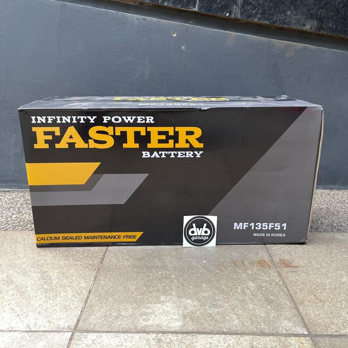 Jual Aki MF Faster N120 120Ah MF135F51 - Accu Kering Baterai Import ...