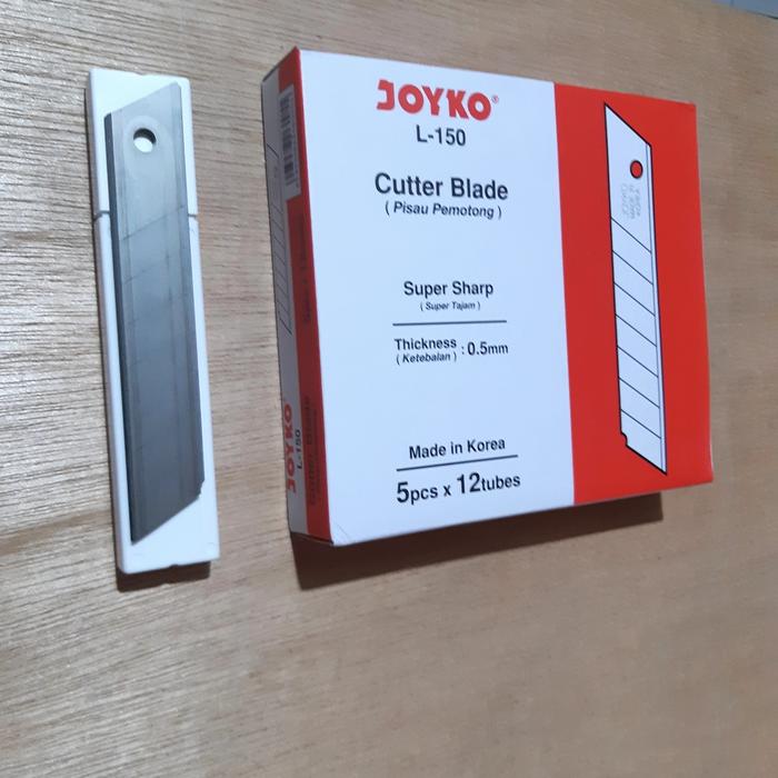 Jual ISI CUTTER BESAR JOYKO L-150/ REFILL CUTTER 1 TUBE - Jakarta Barat ...