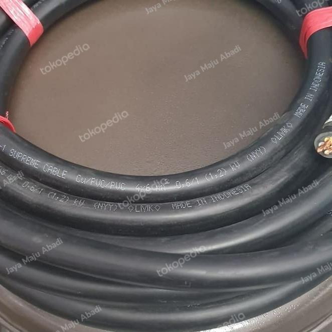 Jual Kabel Supreme NYY 4 x 6 mm Potongan / Per Meter - Jakarta Pusat - JayaMajuAbadi | Tokopedia