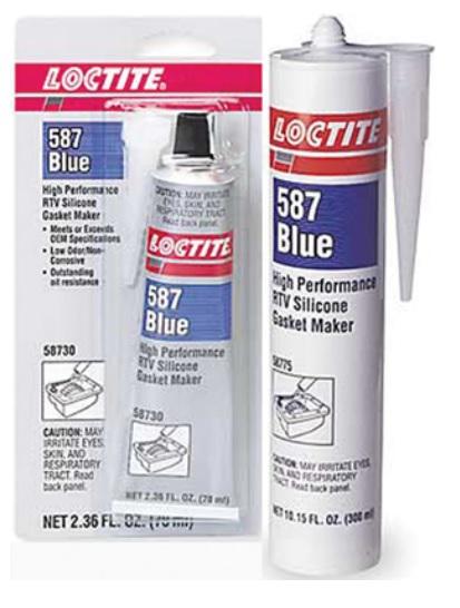 Jual Loctite 587 ultra blue rtv silicone gasket maker,lem locteti ...