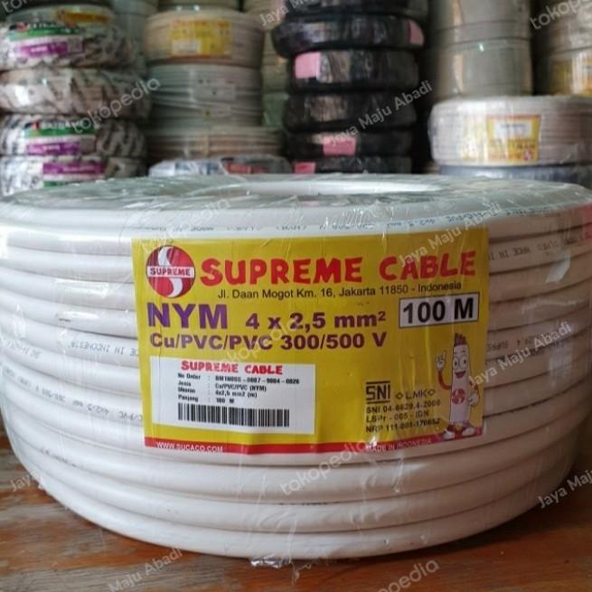 Jual Kabel Supreme NYM 4 x 2.5 mm Potongan / Per Meter - Jakarta Pusat - JayaMajuAbadi | Tokopedia