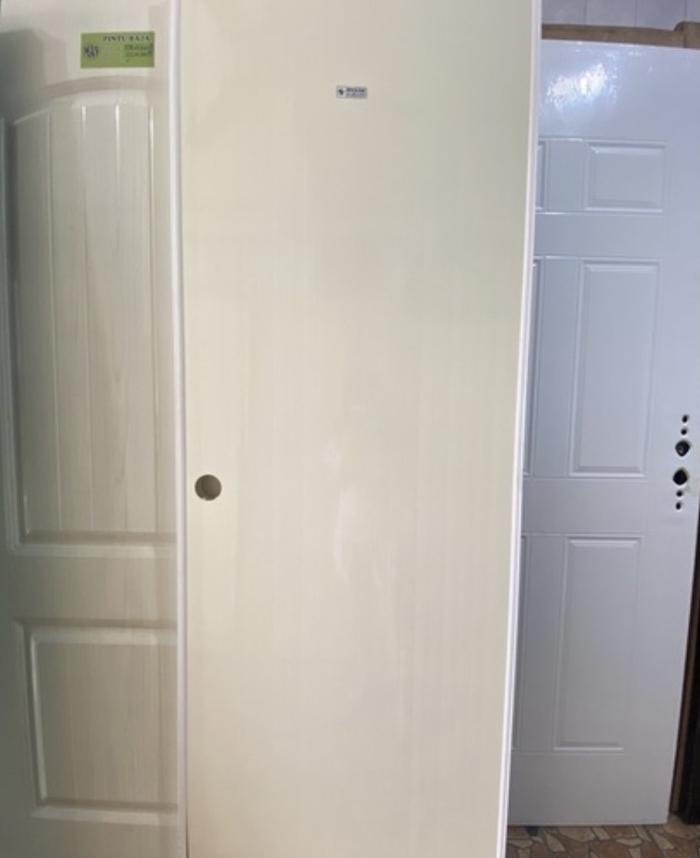 Jual Pintu Kamar Mandi PVC/PVC Door 70x200cm Pintu Urat Kayu Invilon ...