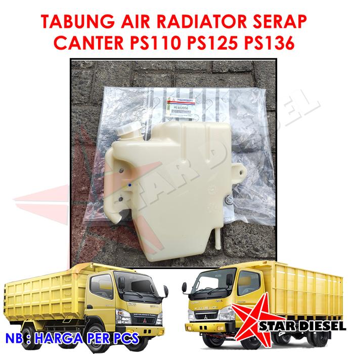 Jual TABUNG AIR SERAP RADIATOR CANTER PS110 PS125 PS136 COLT DIESEL ...