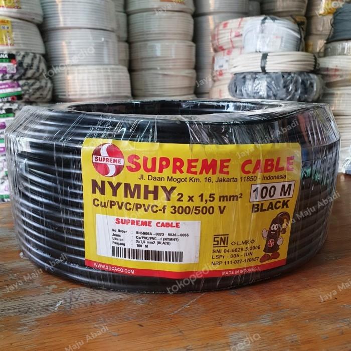 Jual Kabel Supreme NYYHY 2 x 1.5 mm 100 meter - Jakarta Pusat - JayaMajuAbadi | Tokopedia
