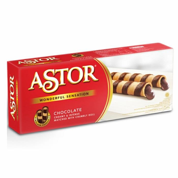 Jual Astor Wafer Stick Chocolate Box - Astor Wafer Stik Coklat Box ...