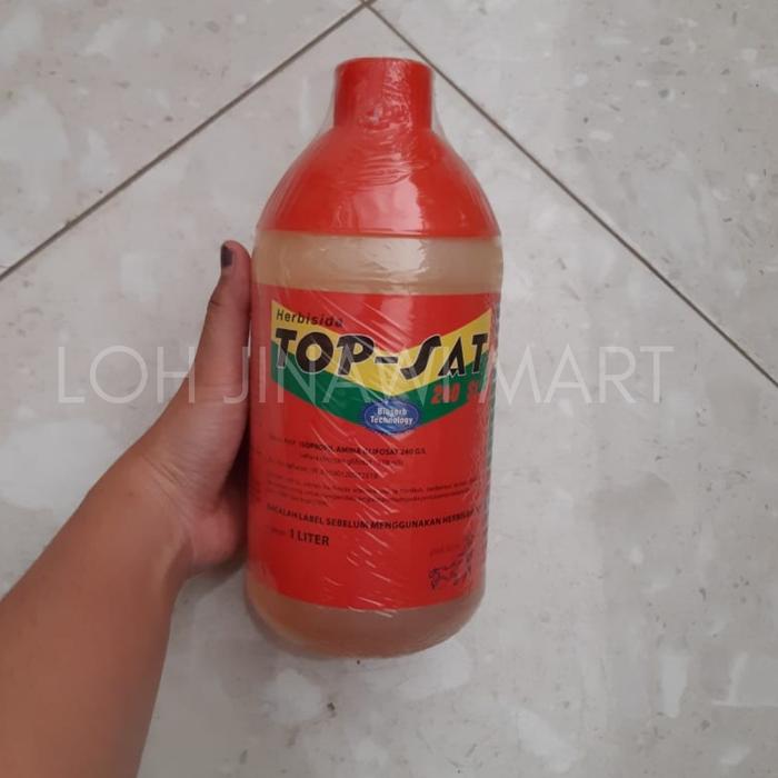 Jual Herbisida Sistemik Isopropilamina glifosat 240 g/l top-sat 1 liter ...