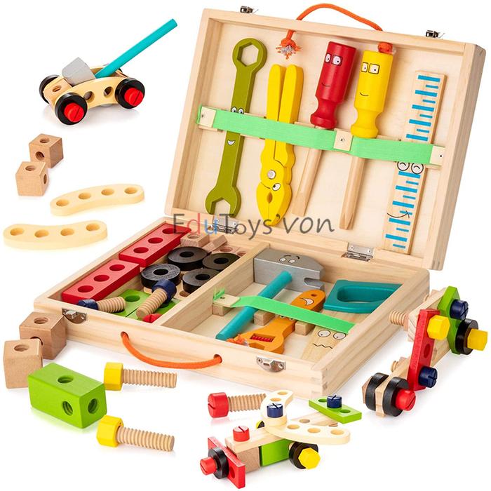 Jual Mainan edukasi - Alat Kerja Builder Tool set / pretend play ...