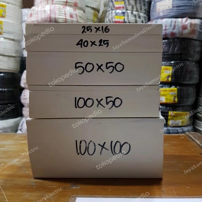 Jual Kabel Duct PVC 40x25 Putih - Jakarta Pusat - JayaSamuderaElectric ...