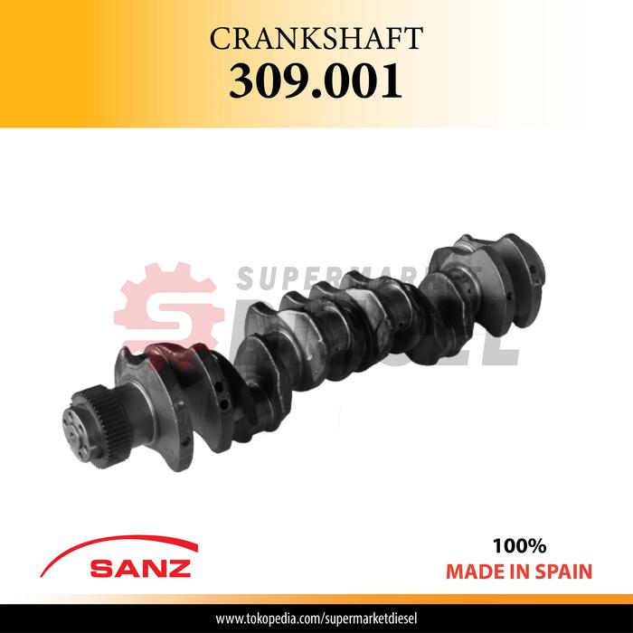 Jual SANZ 309.001 CRANKSHAFT 3133996 / 2219362 FOR CATERPILLAR C11 ...