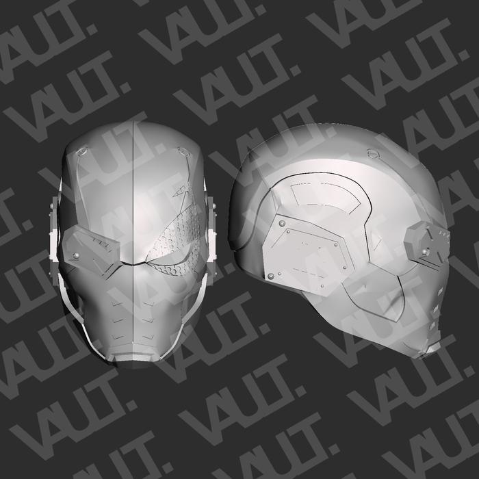 Jual 1/12 Custom DC Multiverse HS Head Sculpt Mezco Mafex Deathstroke ...