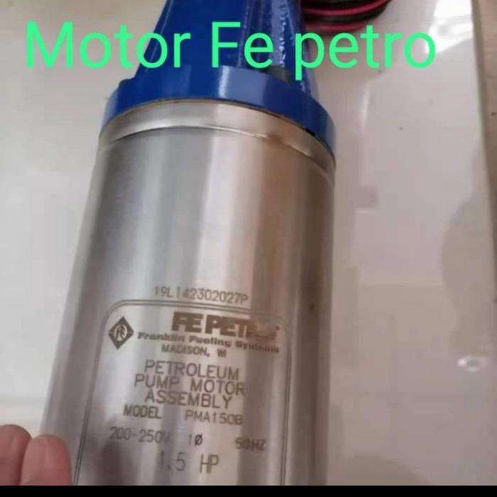 Jual stp fe petro motor dinamo 1,5hp lengkap kepala stp biru dan kabel ...