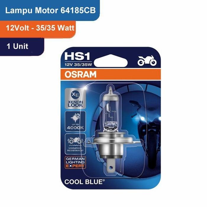 Jual osram lampu halogen cool blue motor yamaha honda hs1 h4 35w xenon - Kab. Purbalingga - Alat ...