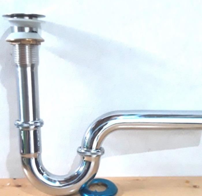 Jual Sifon Angsa Pencet Stainless steel/SIFON WASTAFEL PEMBUANGAN AIR ...