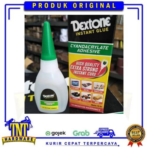 Jual LEM DEXTONE INSTANT GLUE / LEM KAYU PLASTIK BESI SERBAGUNA 15 gr ...