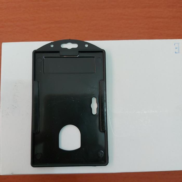 Jual Frame/Casing Kartu Id Card Name Tag Card Holder PLASTIK-Tranparan ...